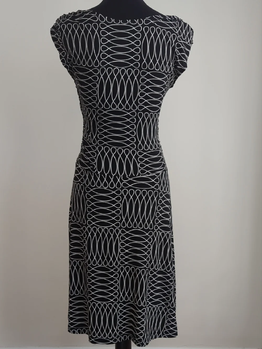 Enfocus Studio | Dresses | Enfocus Studio Black White Fit Flare ...